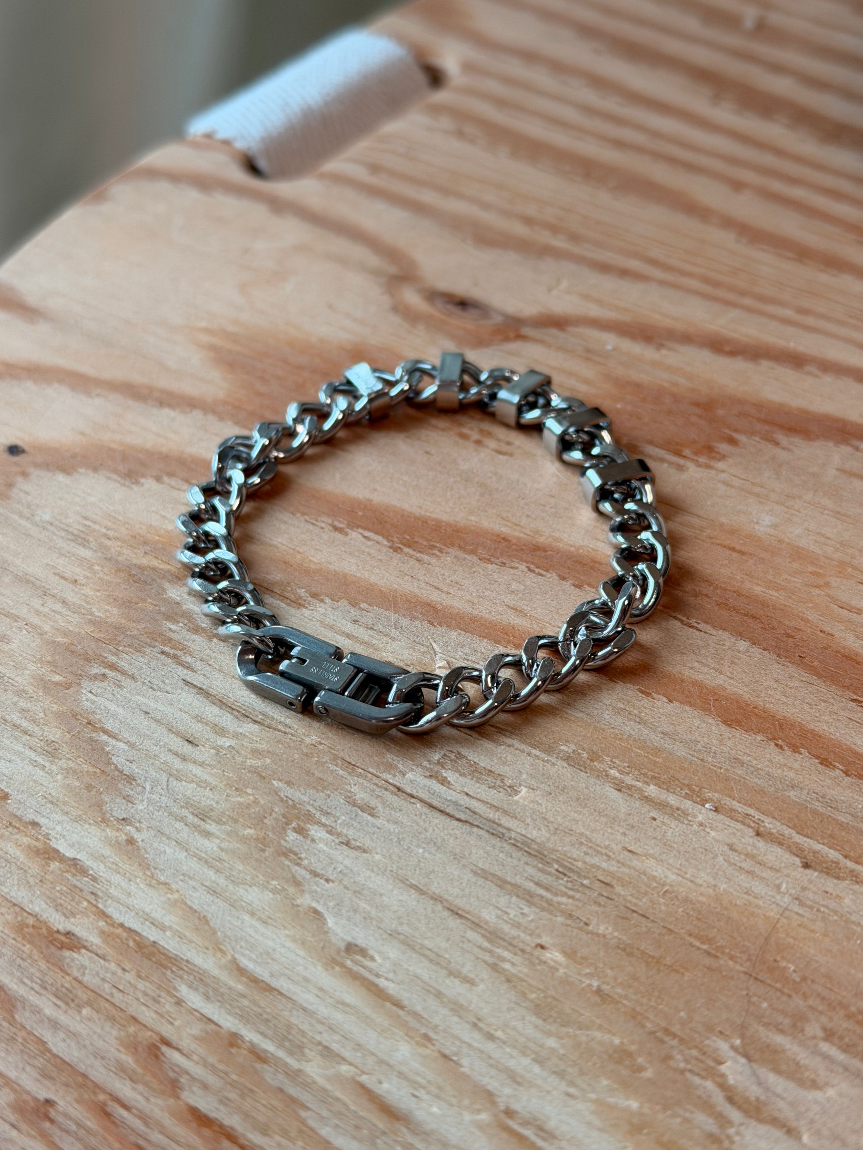 Stainless steel titan bracelet – openroomjewelry